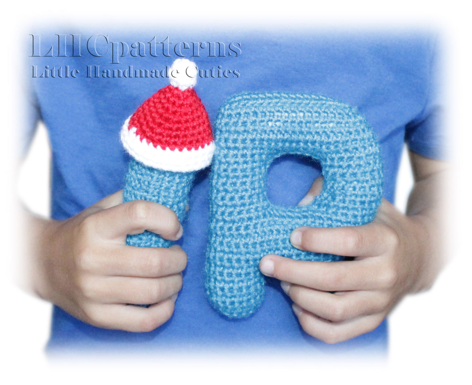 CROCHET PATTERN: 26 English Capital Letters + BONUS: Little Christmas ...
