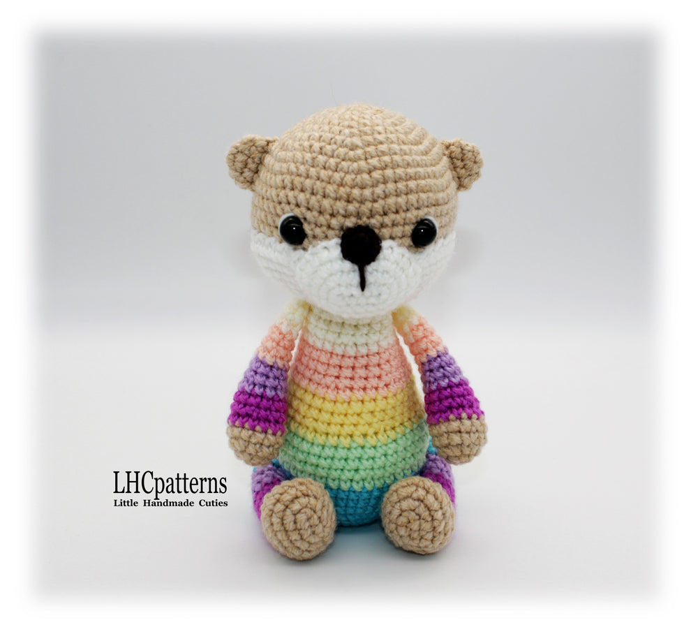 CROCHET PATTERN: Otho the Otter, Animal Crochet Pattern, Amigurumi Ott ...