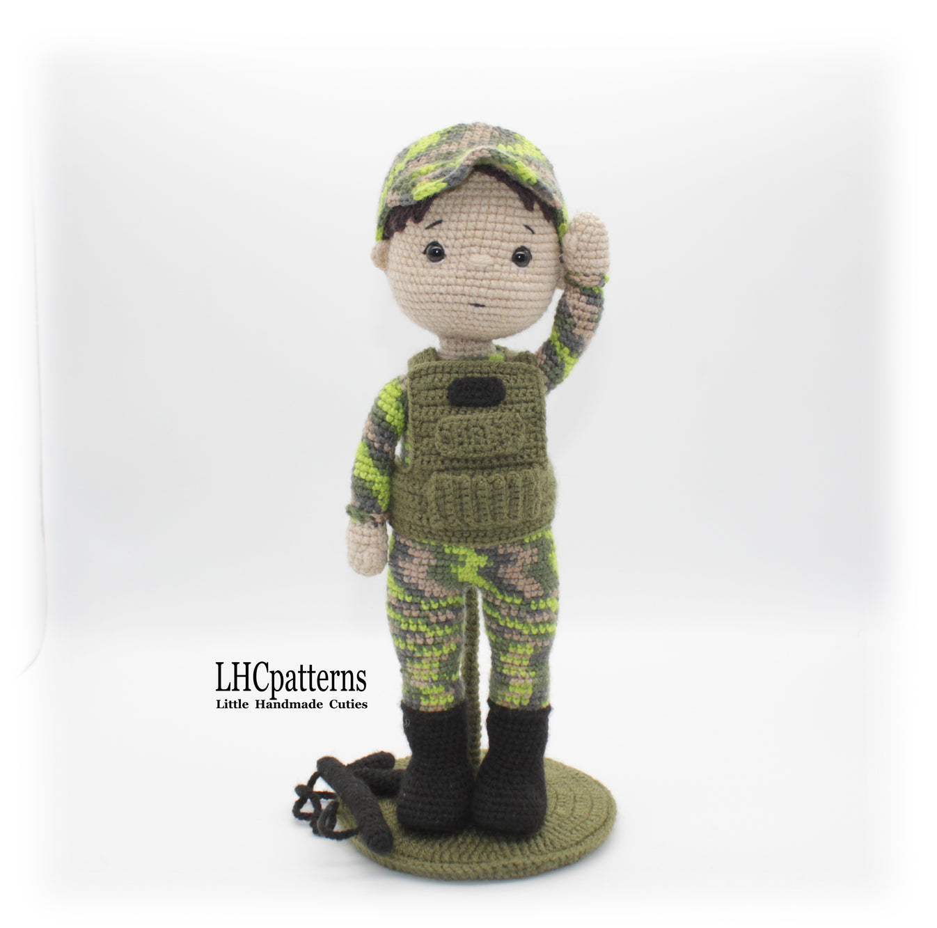 Crochet Pattern: Soldier Doll, Military Man Soft Toy, Army Man, Army B ...