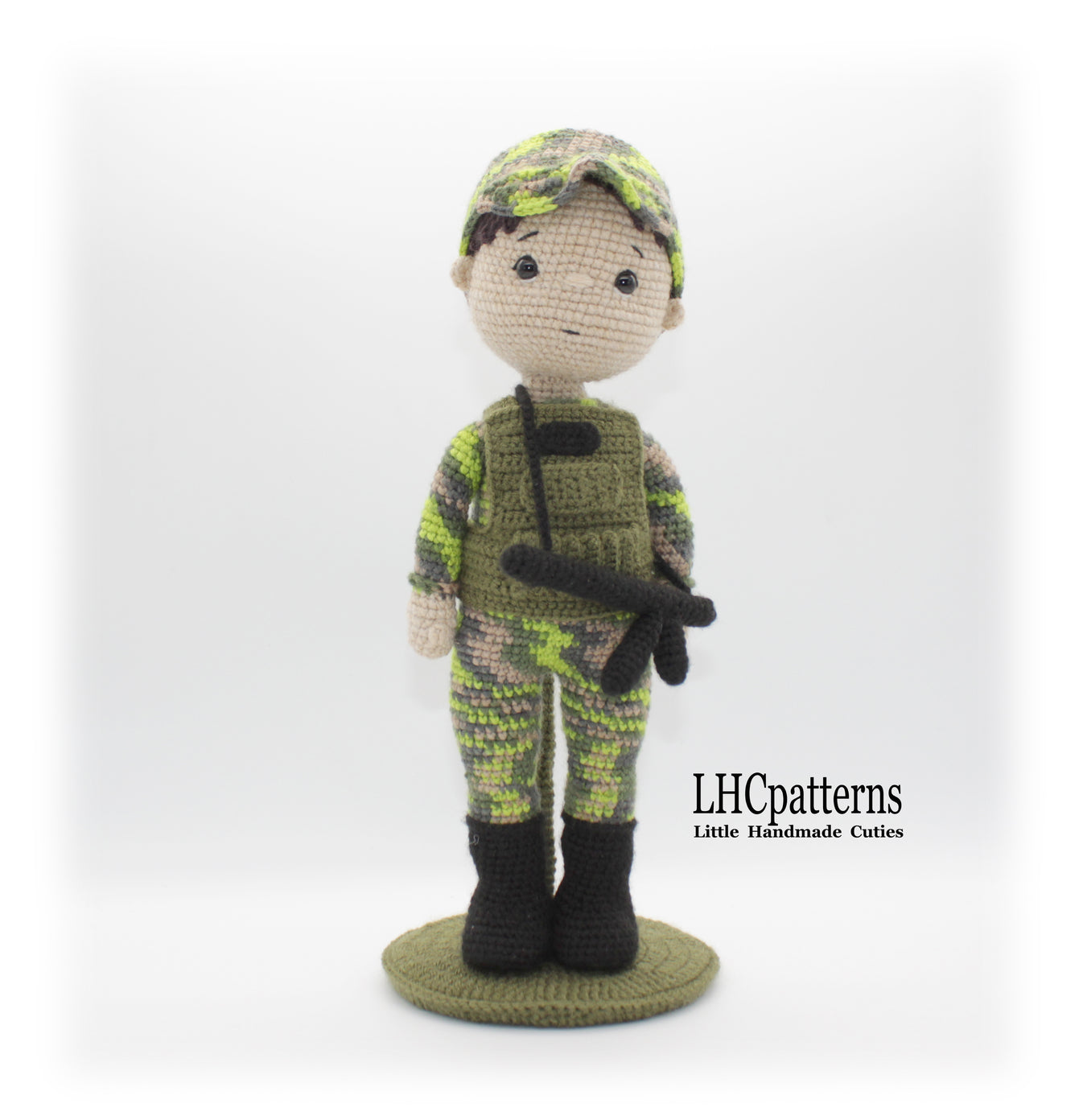 Crochet Pattern: Soldier Doll, Military Man Soft Toy, Army Man, Army B ...