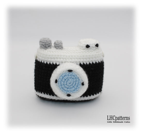 CROCHET PATTERN: Camera, Crochet Photo Camera, Amigurumi Camera, Camer ...