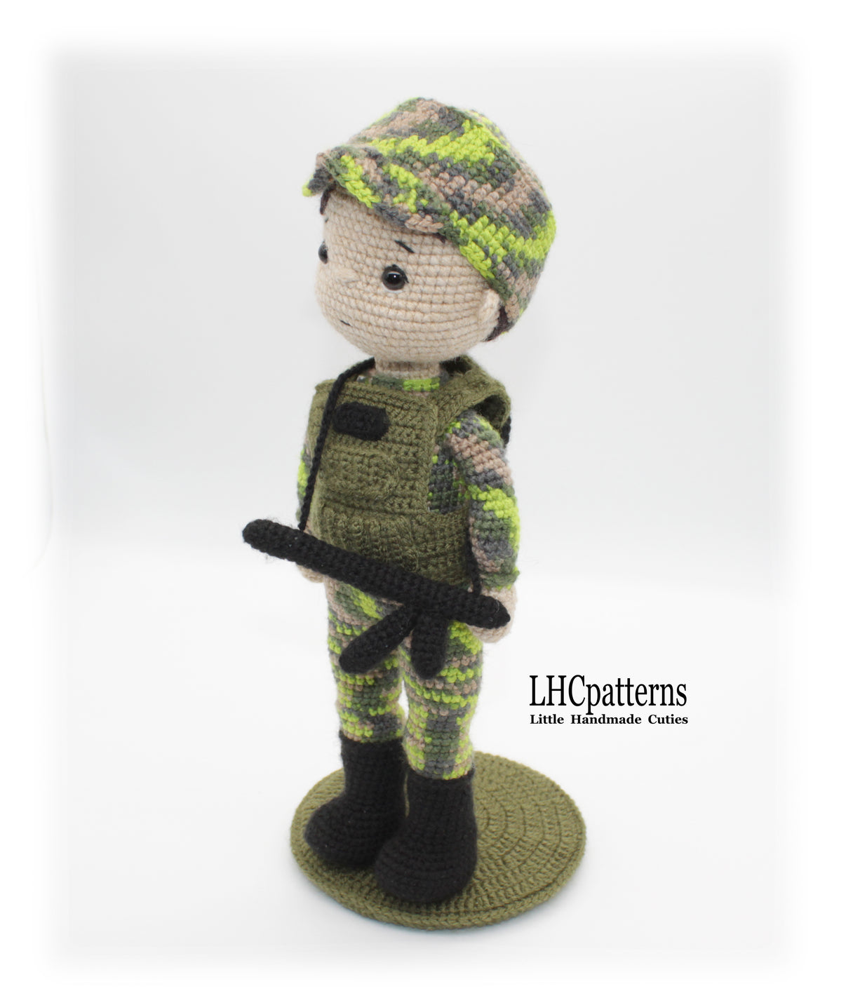 Crochet Pattern: Soldier Doll, Military Man Soft Toy, Army Man, Army B ...